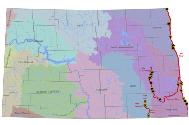 Maps | North Dakota Game and Fish